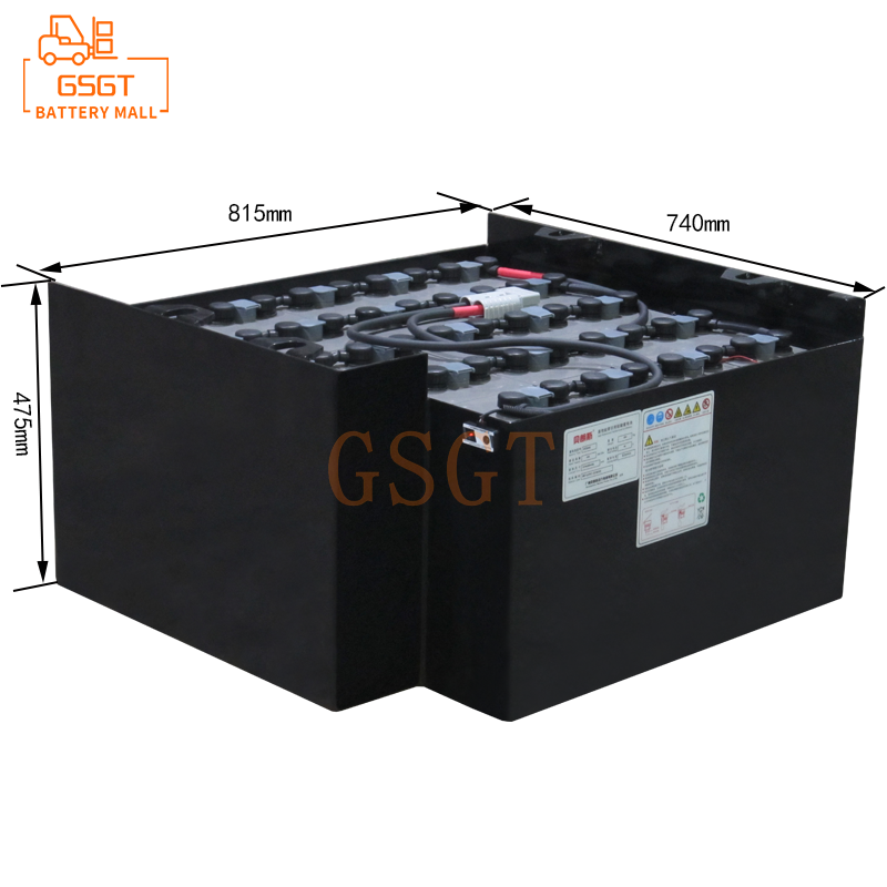 48V/VCD8AC TOYOTA 7FB18 forklift battery Toyota 1.8t storage forklift ...