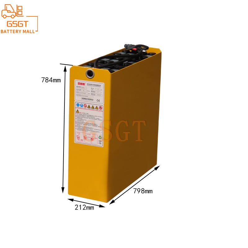 HAWKER 3PzS465 Lead-acid battery Jungheinrich ESC316 Warehouse forklift ...